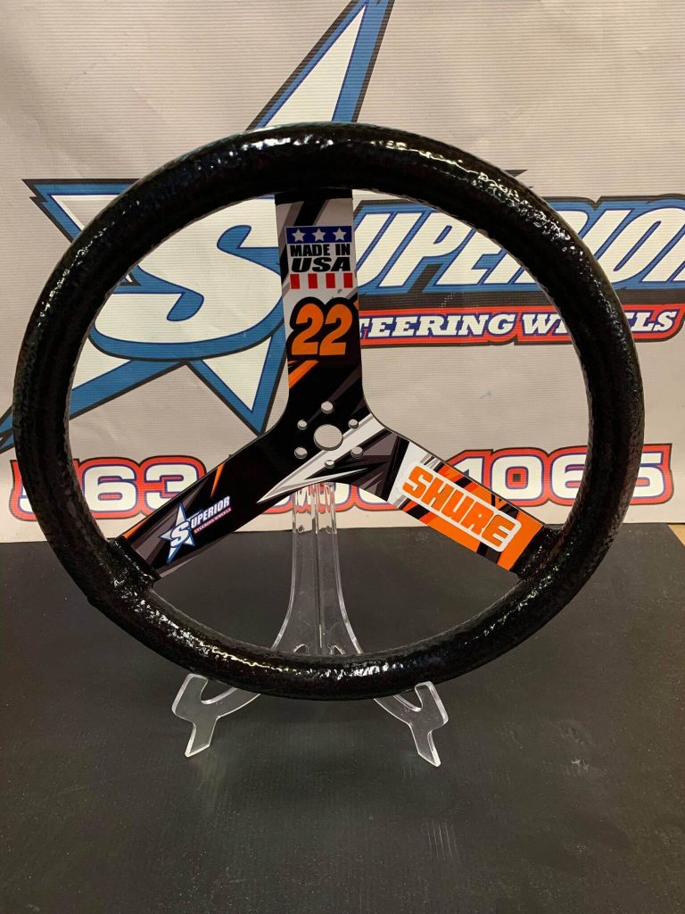 Steering Wheel with Optional Custom Graphics – Superior Steering Wheels
